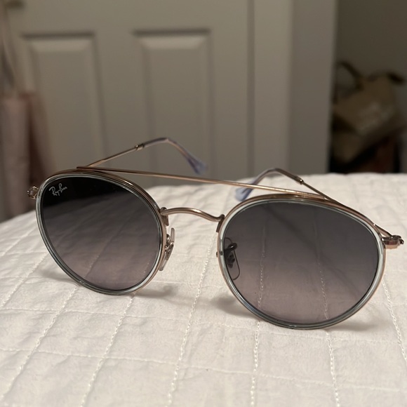 Ray-Ban | Accessories | Ray Ban Round Double Bridge Sunglasses | Poshmark